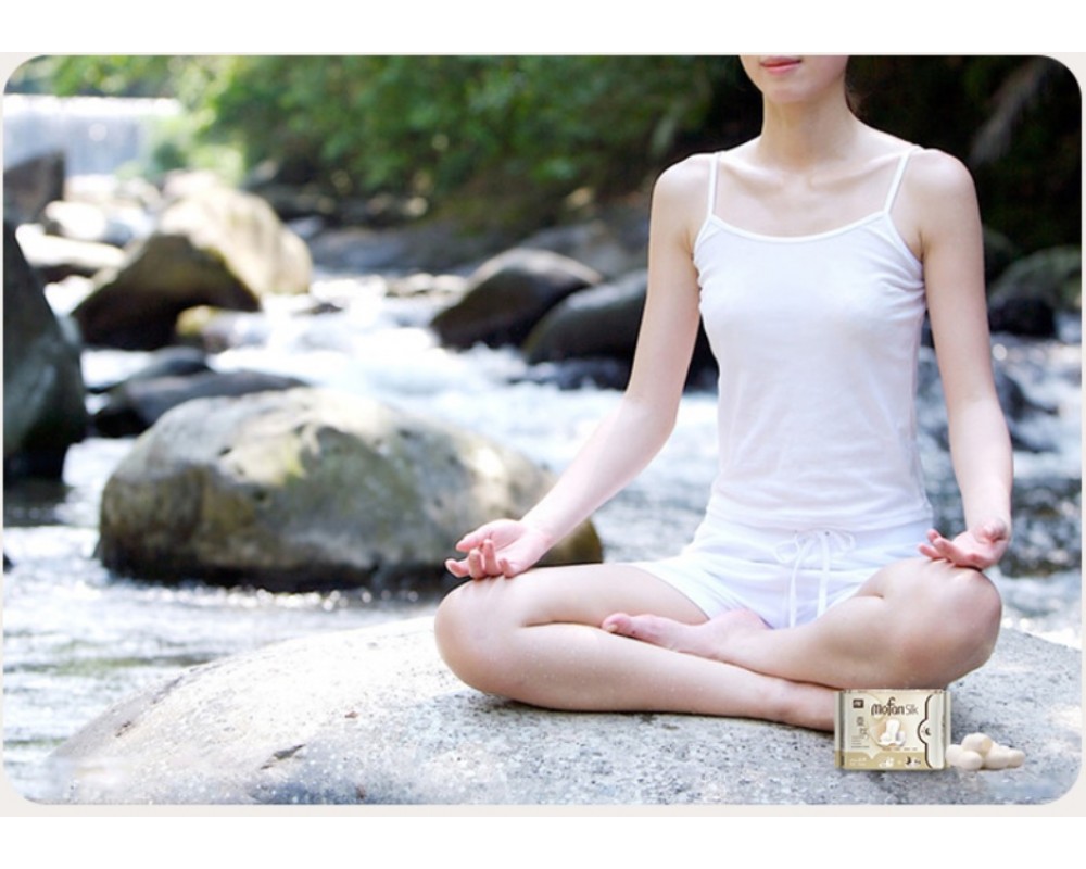 Mofan Women's Silk Pad - Classic winged