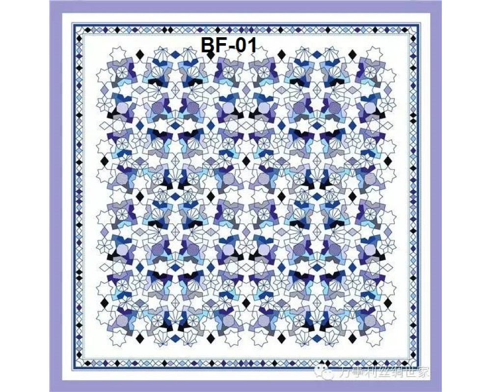 Wensli Women's Silk Scarves - Large Square