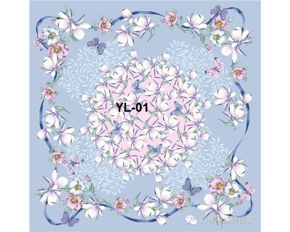 Wensli Women's Silk Scarves - Large Square
