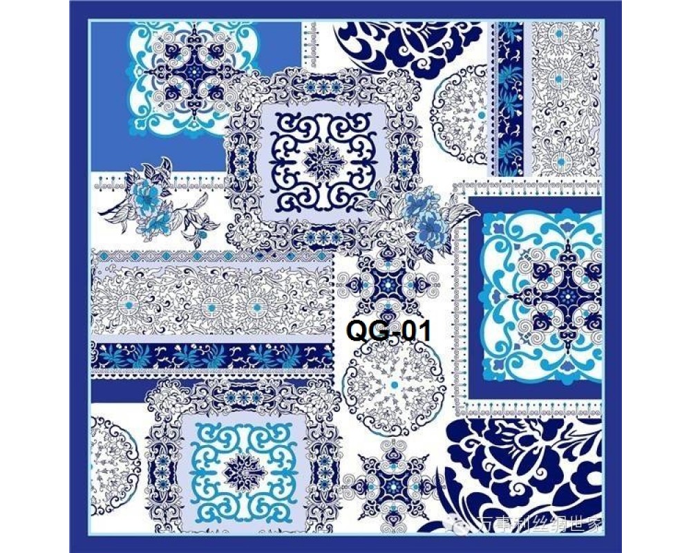 Wensli Women's Silk Scarves - Large Square
