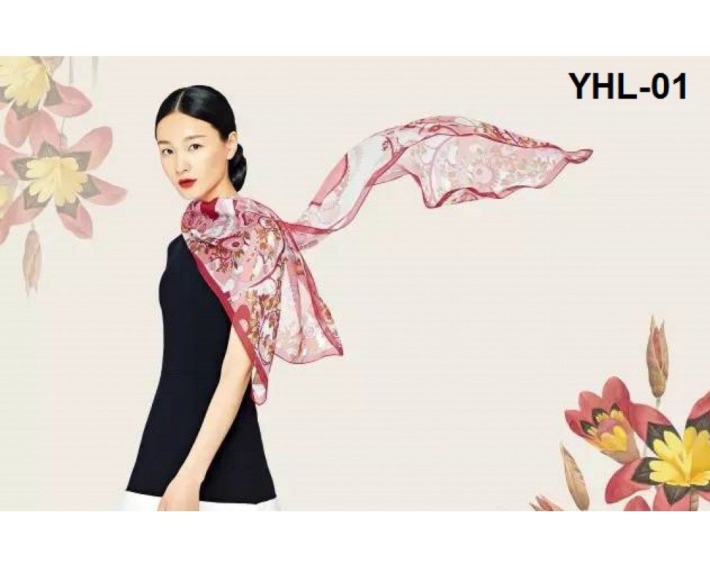 Wensli Women's Silk Scarves - Long