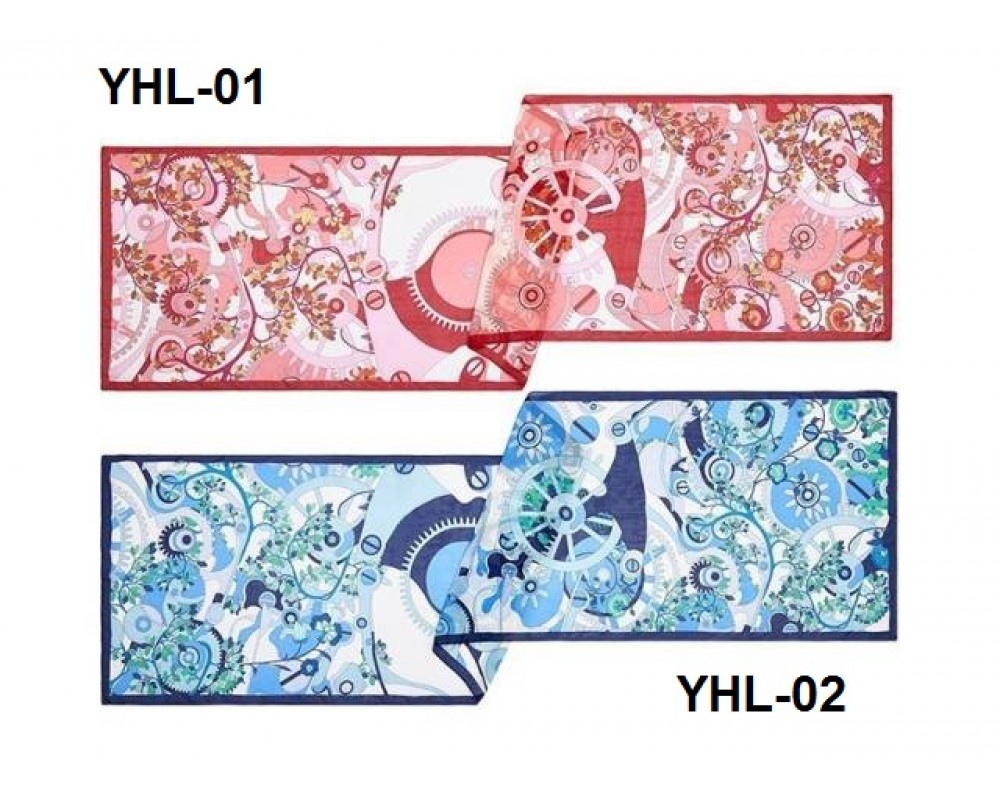 Wensli Women's Silk Scarves - Long