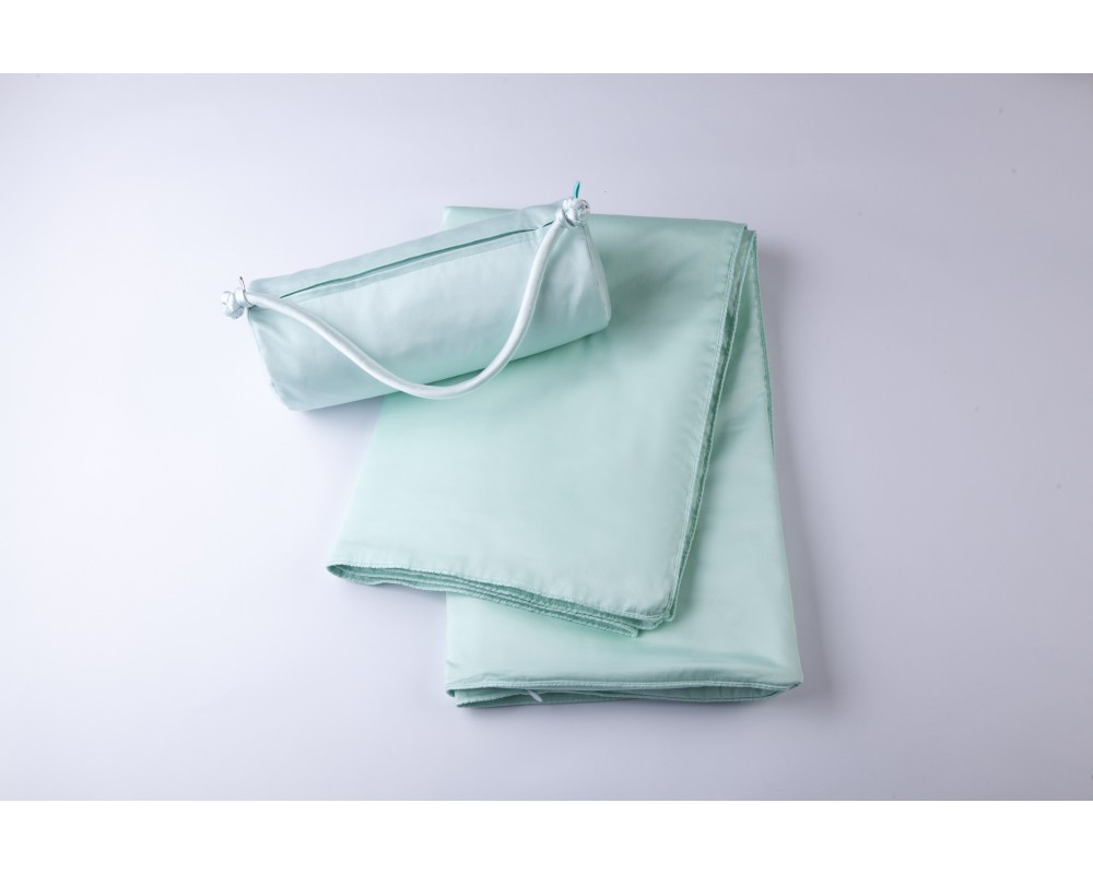 Silk Camel portable travel mini and standard baby/kid's Silk Throw Blanket