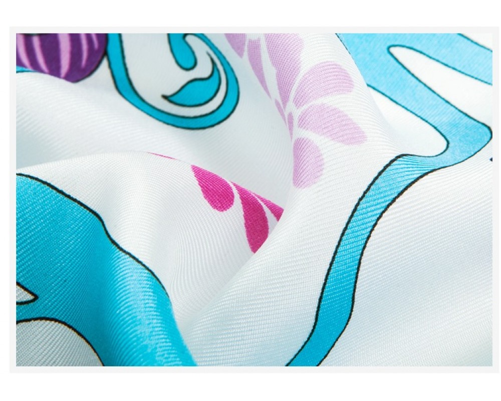 Wensli Silk Scarf - 12 animal sign