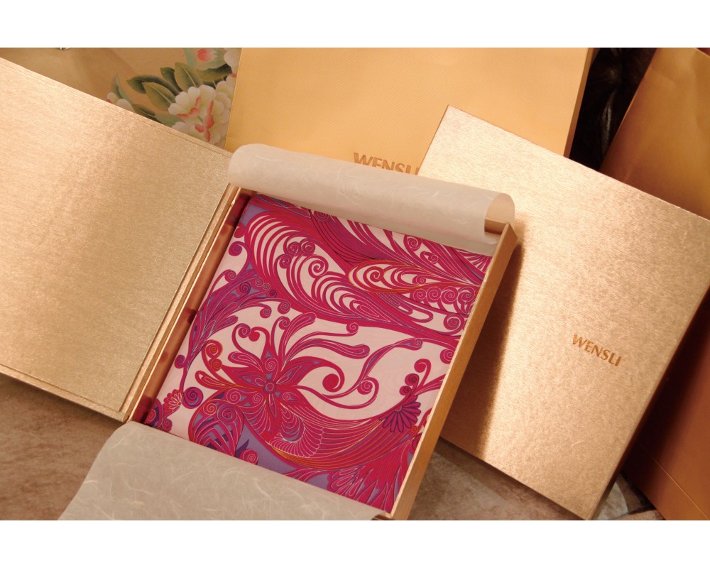 Wensli Silk Scarf - 12 animal sign